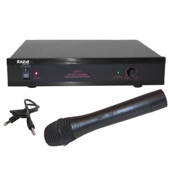 Micro sans fil 2 canaux IBIZA SOUND VHF1 - Microphone - Achat & prix | fnac