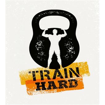 Fabulous Poster Train hard workout fitness (31cm x 34cm) - Achat & prix ...