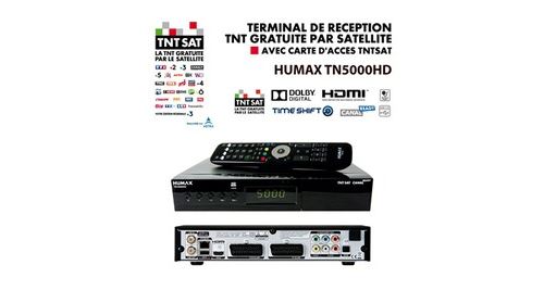 Récepteur satellite tnt sat, enregistreur - humax tn5000hd - carte ...
