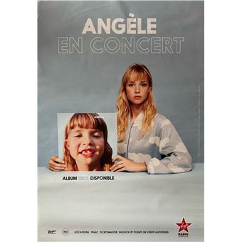 Affiche - Angèle - En Concert - Brol - 67x98cm - Achat & prix | fnac