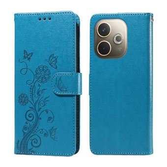 Flip Étui Pour OPPO A5 Pro 5G Cuir Fentes à cartes Fleur Flip GANGXUN ...