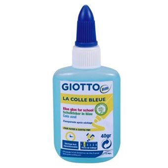 Colle Végétale pour enfant Giotto - Bleue - 40 g - Colles et adhésifs ...