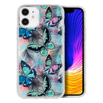 -10€ sur Coque papillons multi colors pour Apple Iphone 11 - Coque et ...