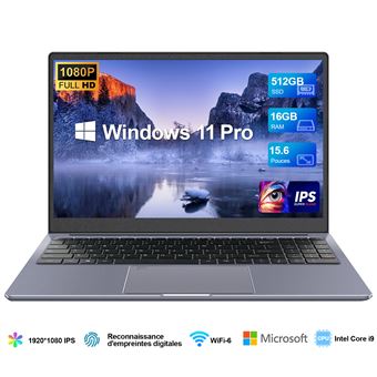 PC Portable Intel Core i9-8950HK, 16Go DDR4 512Go SSD, Ordinateur ...