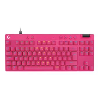 Logitech PRO X RAPID - Clavier - TKL - backlit - USB - QWERTY ...