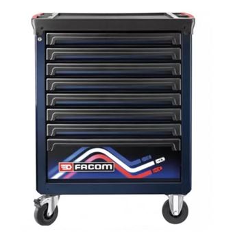 Servante roll 6 tiroirs 4 modules par tiroir édition limitée racing - FACOM - SP.ROLL6M3A24H ...