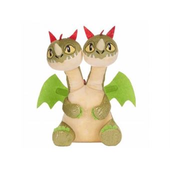 Peluche barf et belch dragon vert 23 cm - doudou dragons - set jouet ...