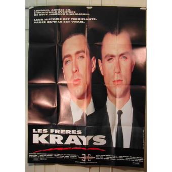 Les frères Krays - affiche pliée - 116x158 cm - AFFICHE / POSTER ...