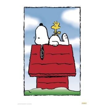 Poster Snoopy 101,5 cm x 68,5 cm - Achat & prix | fnac
