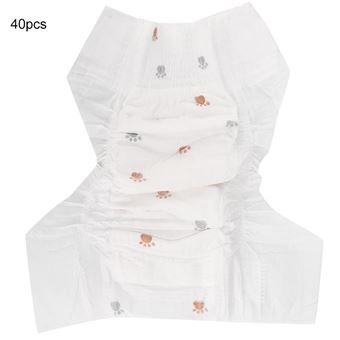 -10% sur Couche-Culotte Anti-Fuite Jetable Bébé Mince Respirant Doux ...