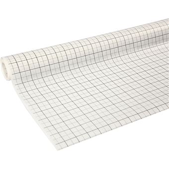 Creotime papier millimétré Diamants 80 cm transparent 15 mètres ...