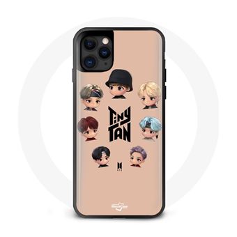 Coque pour Iphone 13 Pro BTS TinyTAN Animation Affiche RM Jin Suga J ...