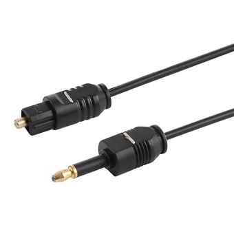 (#26) TOSLink Male to 3.5mm Male Digital Optical Audio Cable, Length: 0 ...