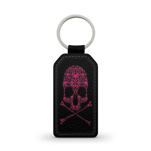 Porte-clé Skull tete de mort satan diable gothique Hard rock Satanique ...