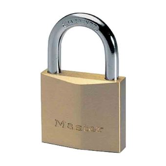Master Lock Cadenas en laiton massif 50 mm 2950EURD - Systèmes sécurité ...
