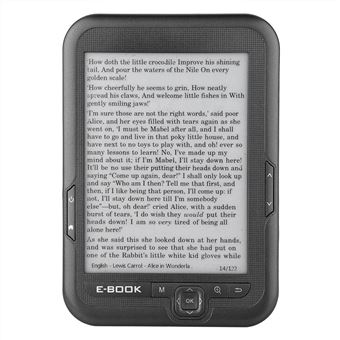 Liseuse numérique E-book Reader portable 6 pouces 16 Go avec Noir Etui ...