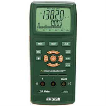 Testeur de composants numérique Extech LCR200 CAT I Affichage (nombre ...