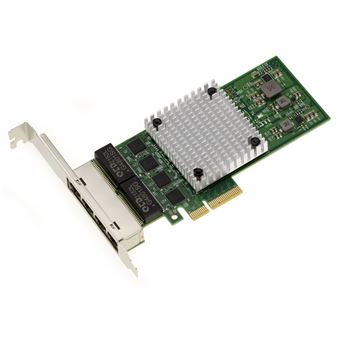 Carte Réseau PCIe QUAD LAN GIGABIT ETHERNET CHIPSET Intel I211 AT 4 ...