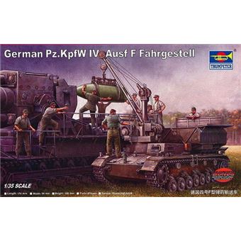 German Pz.kpfw Iv Ausf F Fahrgestell - 1:35e - Trumpeter - Maquette ...