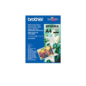 Brother BP60MA Matte Inkjet Paper - Mat - A4 (210 x 297 mm) - 145 g/m² ...