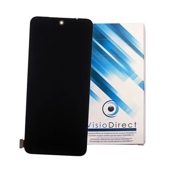 Ecran complet pour Xiaomi Redmi Note 10S 4G taille 6.43 Noir M2101K7BG, M2101K7BI, M2101K7BNY ...