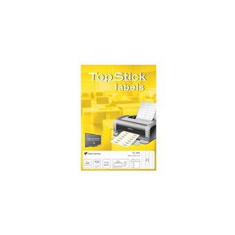 TOP STICK Etiquette universelle, 105 x 41 mm, blanc - Autres ...