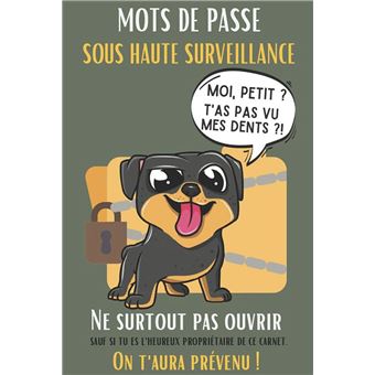 Carnet MOTS DE PASSE INTERNET alphabétique - Carnets et journaux ...