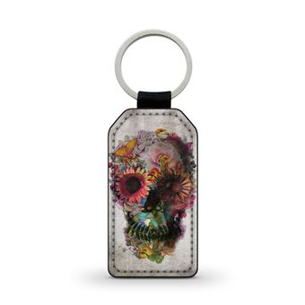 Porte-clé Skull tete de mort satan diable gothique Hard rock Satanique ...