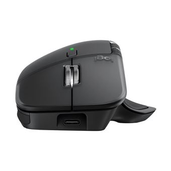 Logitech MX Master 4 - Souris - 8 boutons - sans fil - Bluetooth, 2.4 ...