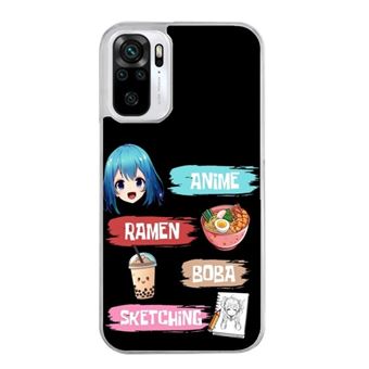 Coque Taperso pour Redmi Note 10 PRO avec motif anime manga et ramen ...