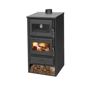 Poêle à Bois avec four Lyssia 12 kW Sannover - Cheminées poêles - Achat ...