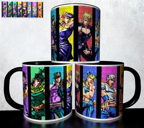 Mug collection design - Jojo's Bizarre Adventure JoJo no kimyō na bōken ...