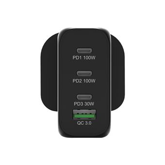 port connect chargeur mural gan usb-c power delivery™ & usb-a quick ...