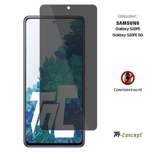 Verre Trempé Teinté Pour Samsung Galaxy S20 Fe Protection Décran