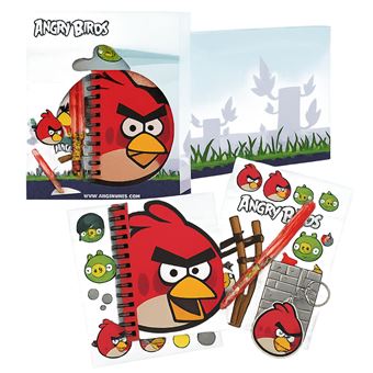 Set papeterie et stickers Angry Birds - Autres accessoires de bureau ...