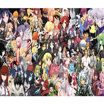 Fabulous Poster Anime patchwork manga (50 cm x 59 cm) - Achat & prix | fnac