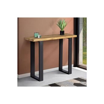 Console blanca plateau ajouré effet lattes - Achat & prix | fnac