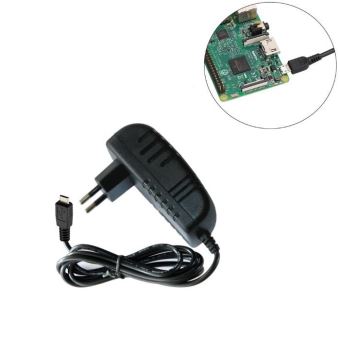 TechExpert Alimentation pour Raspberry Pi 3 3A+ 3B+ Pi 2 - 5V 2 ...
