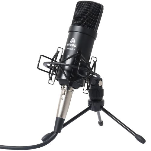 Devine M-Mic XLR BK micro à condensateur noir - Microphone - Achat ...