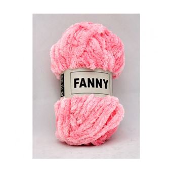 Pelote de fil chenille FANNY - OKE !(...) - Rose (70) - Couture crochet ...