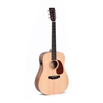 Sigma DM7E - Guitare électro-acoustique 7 cordes Dreadnought - Naturel ...