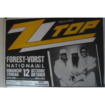 ZZ top - 70x100 cm - AFFICHE / POSTER - Achat & prix | fnac