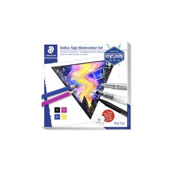STAEDTLER Kit aquarelle Design Journey Signes du zodiaque - Peinture ...