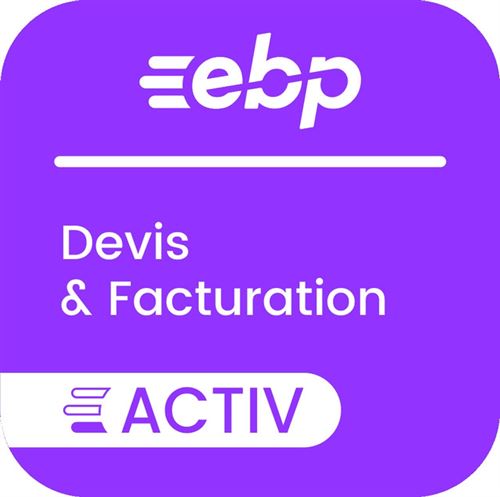 EBP Devis et Facturation Activ Gamme Eco - Licence 1 an - 1 poste - A télécharger - Logiciels ...