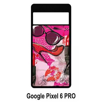Coque My-Kase pour google Pixel 6 PRO - motif girly fond rose ...