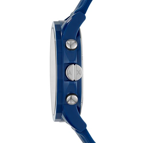 Montre Armani Exchange chronographe en acier inoxydable bleue pour homme AX1327 Montre Top Prix fnac