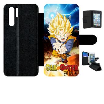 Etui My-Kase pour huawei P30 Pro - dragon ball son goten fury - Simili ...