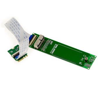 KALEA-INFORMATIQUE Adaptateur pour monter un SSD de Mac 28 pin 12+16 broches sur un port M2 E A ...