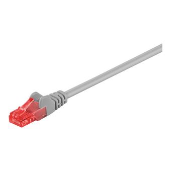 goobay - Cordon de raccordement - RJ-45 (M) pour RJ-45 (M) - 15 m - UTP - CAT 6 - sans halogène ...