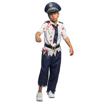 Costume Zombie police (5-6 ans) - 5/6 ans (110 à 116 cm) Boland ...